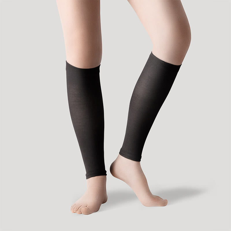 Ice Silk Footless Cool Compression Sleeve Socks Unisex – plusock