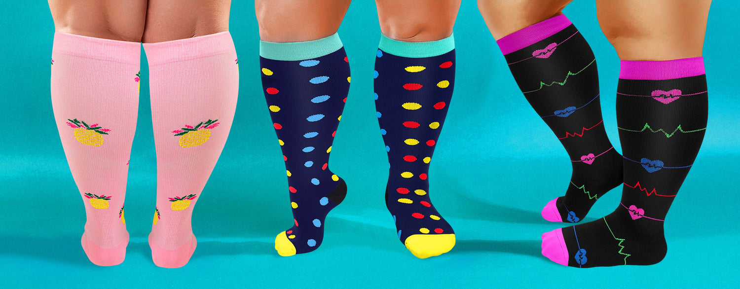 Shop Plus Size Compression Socks & Funny Socks | Plusock – plusock