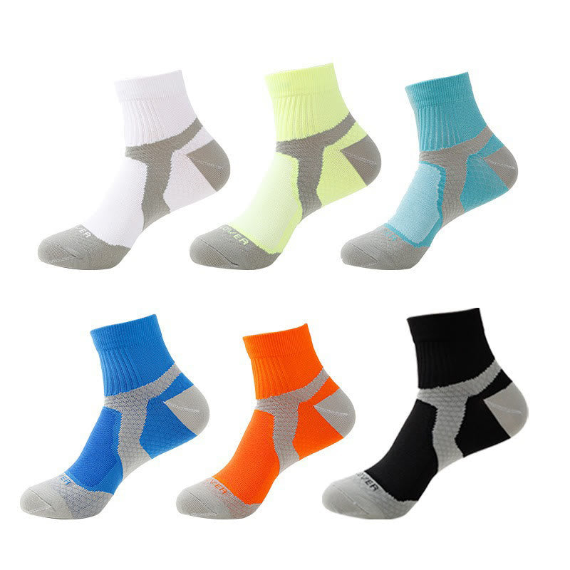 Plusock Plus Size Running Ankle Compression Socks(6 Pairs) – plusock