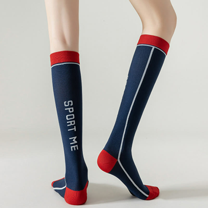 Plusock Navy Blue Professional Women Sport Compression Socks(3 Pairs ...