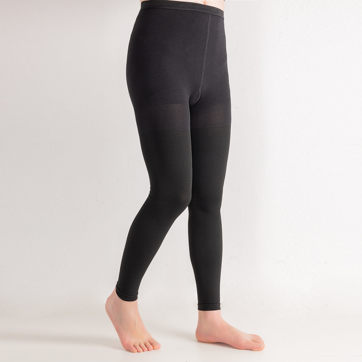 Plus Size Medical Footless Compression Tights(15-20mmHg) – plusock