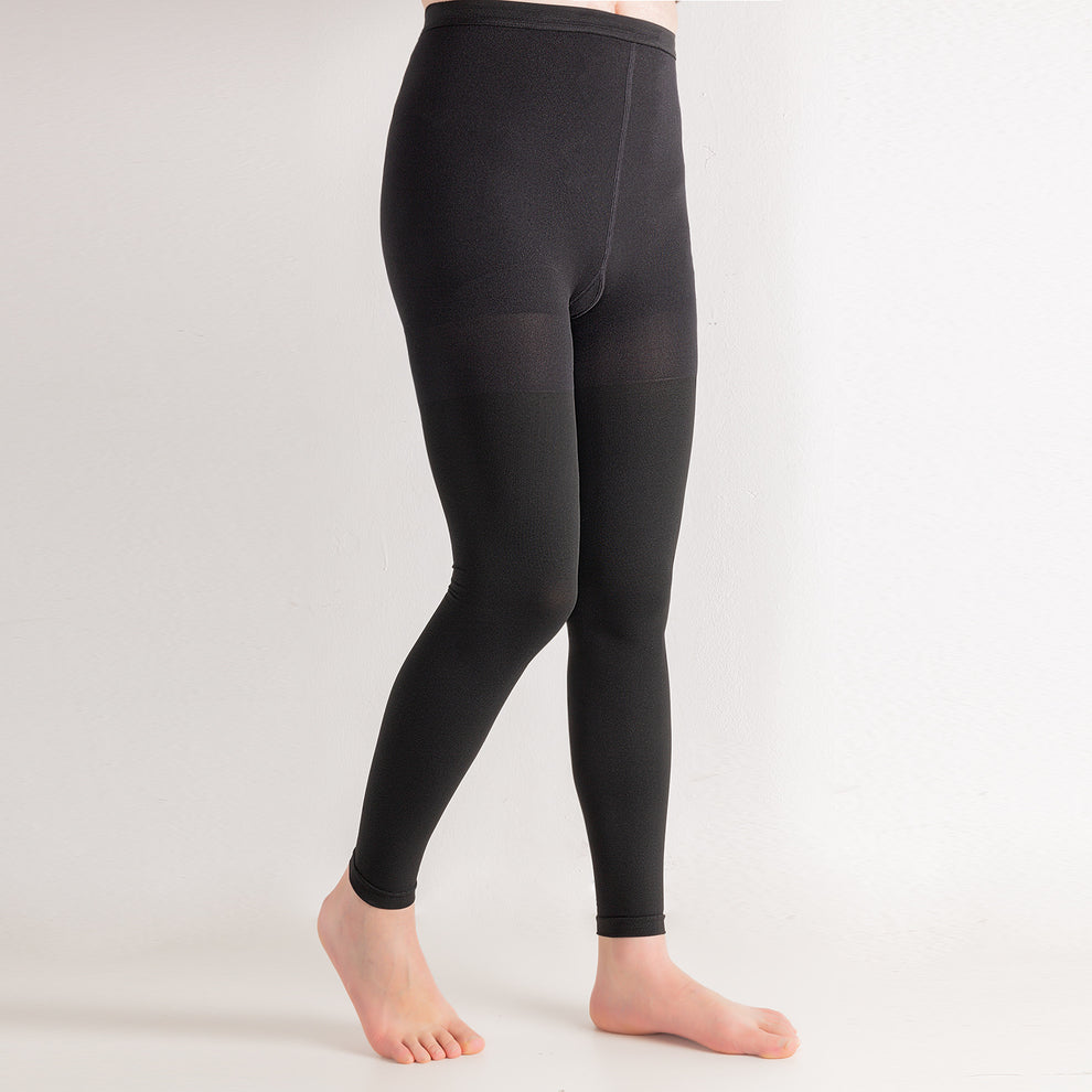 Plusock Plus Size Medical Footless Compression Tights(15-20mmHg) – plusock