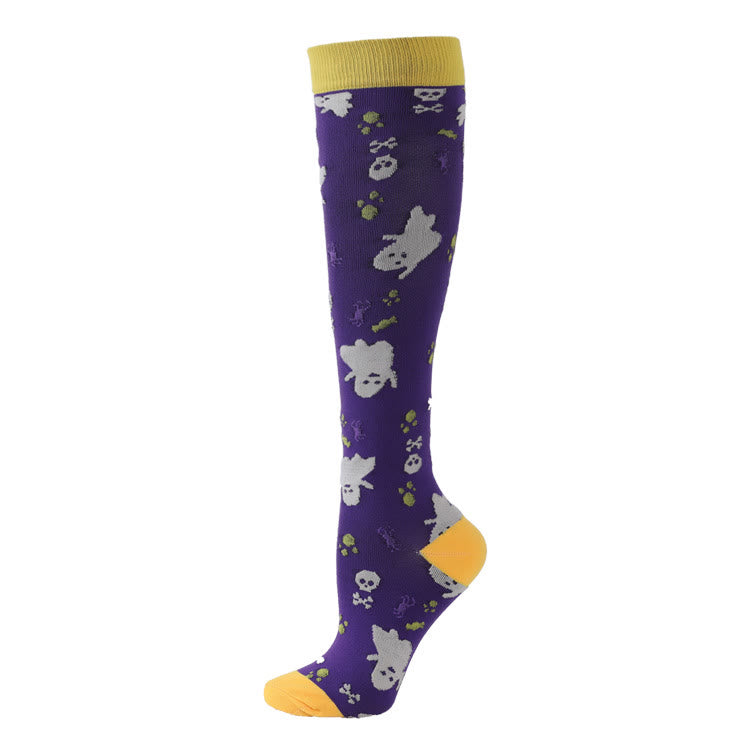 Plusock Halloween Funny Compression Socks(4 Pairs) – plusock