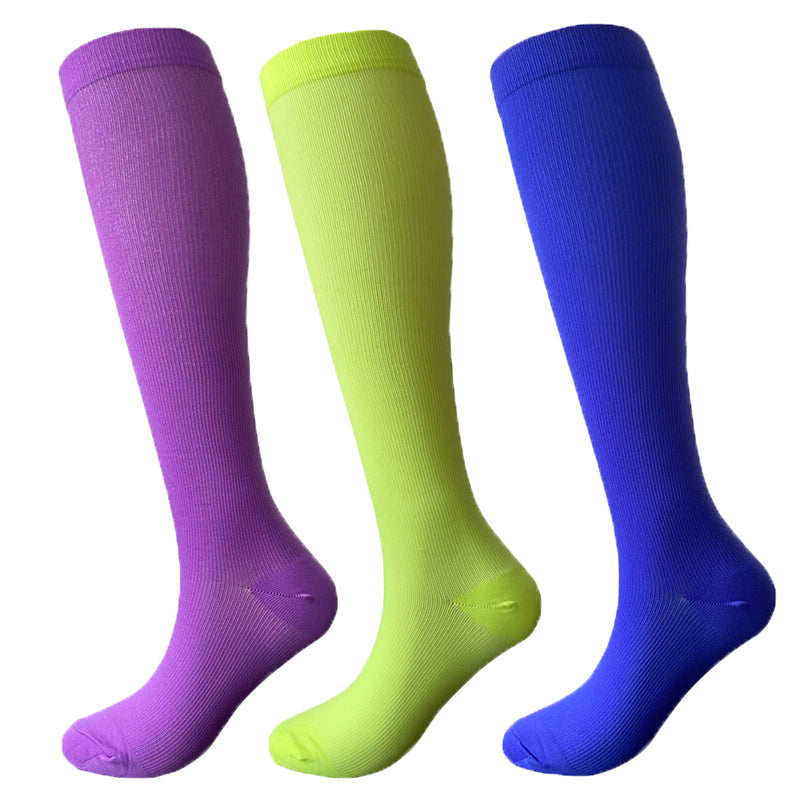 Plusock Solid Color Sport Compression Socks(3 Pairs) – plusock