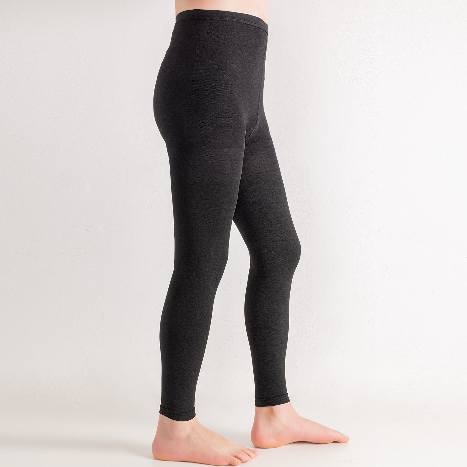 Plus Size Medical Footless Compression Tights(15-20mmHg) – plusock